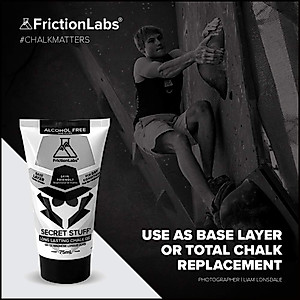 Friction Labs Secret Stuff 2-in-1 Bundle - Perform Better with The Right Chalk for Any Scenario, Humid & Dry Conditions - Liquid Chalk for Gymnastics, Rock Climbing, Lifting