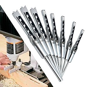 Drill Bit HSS High-Speed Twist Drill Bits Sets Tools Woodworking Tools Mortising Chisel Wood Square Drill Bit Drilling Holes Drill Bit Set (Hole Diameter : 16mm)