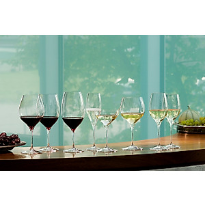 Riedel 6404/0 Red Wine Glasses, Pair Set, Grape@Riedel Cabernet/Merlot, 25.4 fl oz (750 ml)