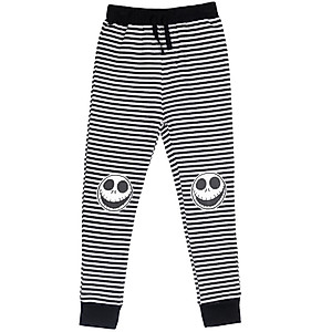 Disney Nightmare Before Christmas Jack Skellington Little Boys Hoodie and Pants Outfit Set Black 7-8