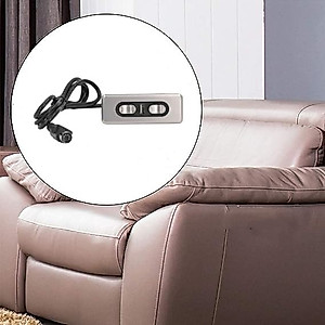 AYNEFY Electric Sofa Controller, Dual Motor Electric Sofa Controller Recliner Lift Controller with USB Charging Port Button Pin Lift Chair or Power Recliner Hand Control