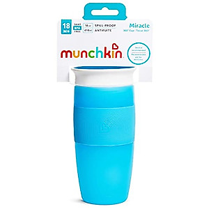 Munchkin® Miracle® 360 Toddler Sippy Cup, 14 Ounce, Blue