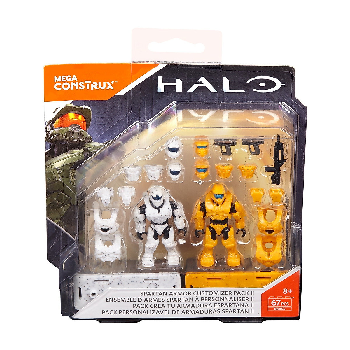 Mega Construx Halo Spartan Armor Customizer Pack Building Set
