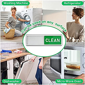 Dirty Clean Dishwasher Magnet,Dishwasher Magnet Clean Dirty Sign Magnet for Dishwasher Dish Bin That Says Clean or Dirty Dish Washer Refrigerator for Kitchen Organization and Storage Necessities