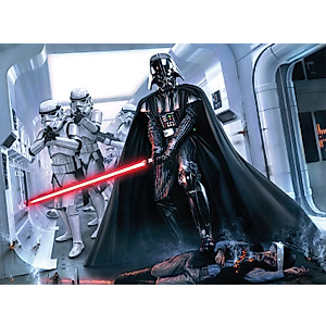 Buffalo Games - Star Wars - The Arrival of Lord Vader - 1000 Piece Jigsaw Puzzle for Adults Challenging Puzzle Perfect for Game Nights - Finished Puzzle Size is 26.75 x 19.75