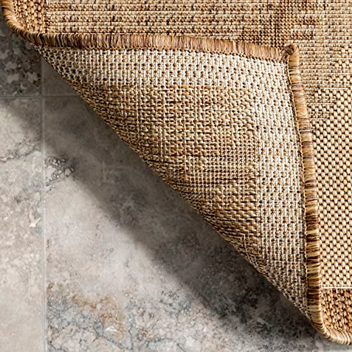 nuLOOM Sherilyn Geometric Indoor/Outdoor Area Rug, 8' x 10', Beige