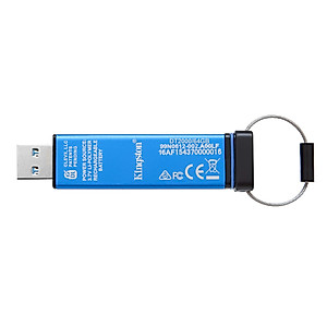 Kingston Digital 64GB DT2000 Keypad USB 3.0, 256bit AES Hardware Encrypted (DT2000/64GB)