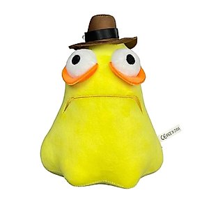 New Pizzas Tower Plush Toy, Soft Stuffed Anime Game Characters Figure Plush for Home Decoration, Cute Cartoon Plushies Toys Collectible Gift for Game Lovers and Friends Children's Day(Yellow)