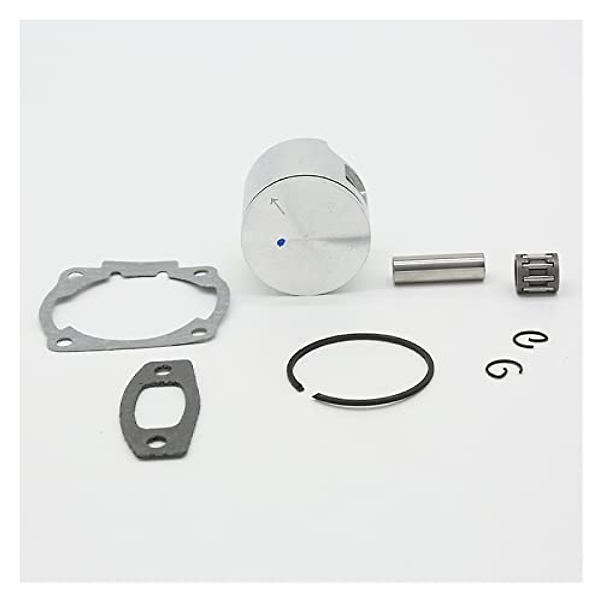 ZUMLED 45MM & 46MM Piston Assy Gasket Compatible with Husqvarna 50 51 55, 55 Rancher Garden Chainsaw Spare Parts 503 60 81-71/503608171 (Size : HUS51 45MM)