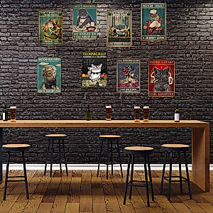 What If I Fall? Oh But My Darling What If You Fly Retro Metal Tin Sign Aluminum Metal Sign Home Parlor Bar Cafe Wall Decor Iron Painting 8x12 Inch