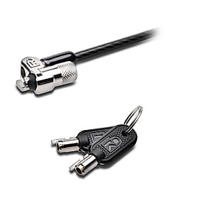 Kensington Cable Lock (K65035AM) & Security Slot Blade for Laptops - Maclocks Universal Locking Bracket for MacBook Pro, Air, Notebooks & Tablets. Color: Silver. (BLD01)