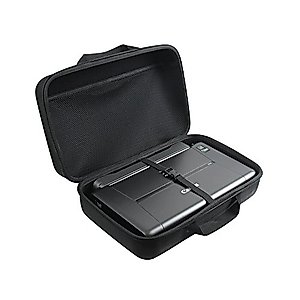 adada Hard Travel Case Fits Canon PIXMA TR150 / iP110 Wireless Mobile Printer with Battery Attached
