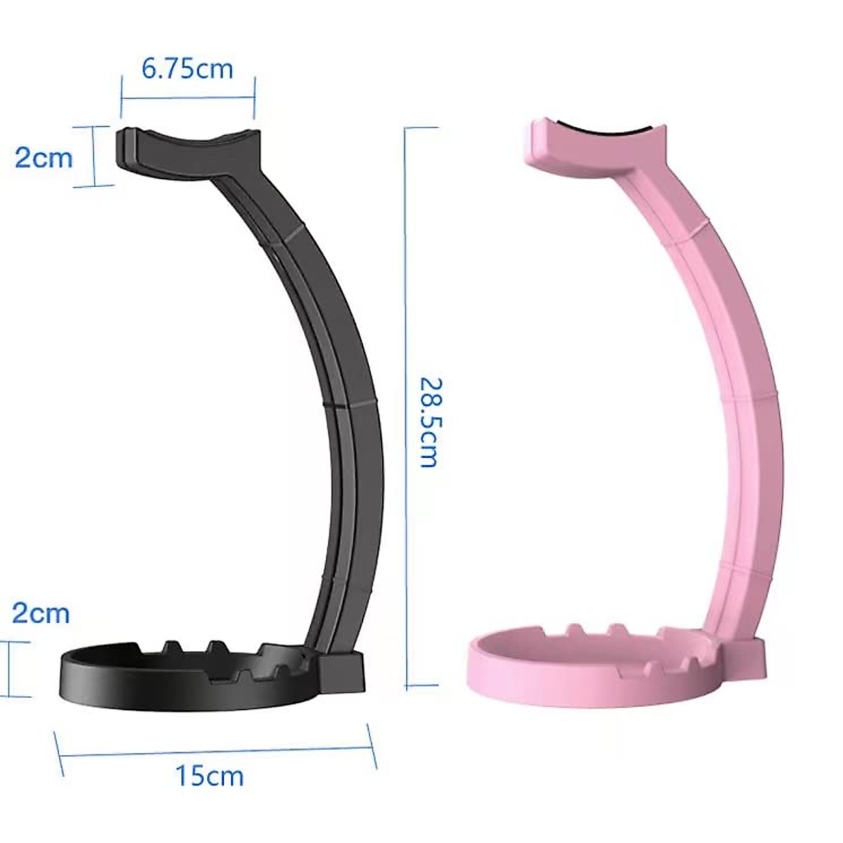 Multi-Funtions Headphone Stand Headset Holder for SteelSeries arctis 9X & arctis pro & arctis 7 Gaming Headset and Others (Black)