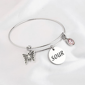 FAADBUK Singer Inspired Gift Singer Fans Gift Singer Gift Singer Bracelet (sour bracelet)