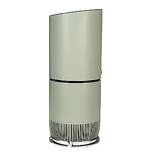 Hunter Fan Company HP670 True HEPA Air Purifier for Allergies, Removes Dust, Smoke, Mold, and Pollen, Covers up to 195 Sq. Ft., Digital Tall Tower, Sage