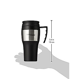Thermos Thermocafé Steel Travel Mug-Black