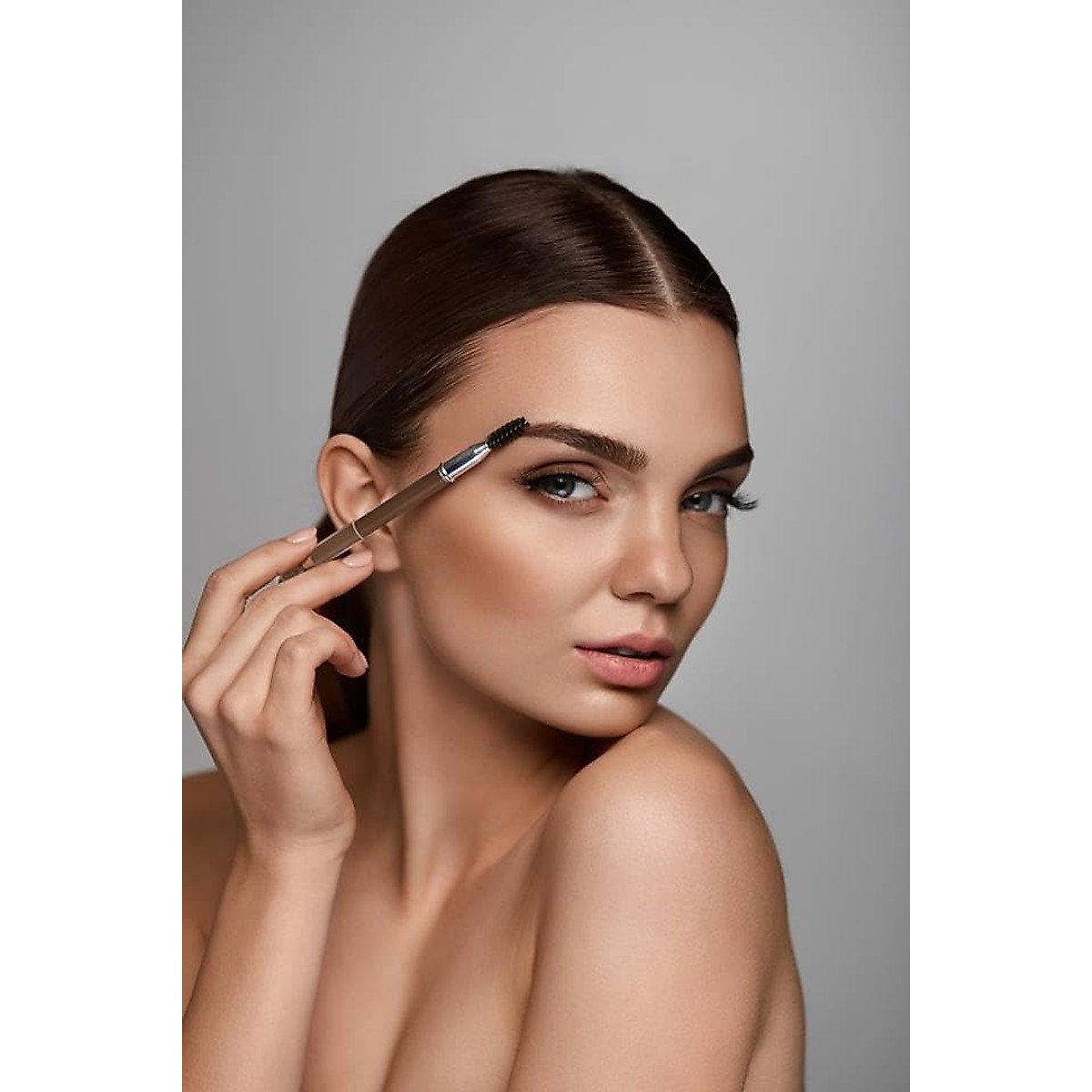 ZUZU LUXE Cream Brow Pencil (Flax - Blonde), Effortlessy sculpt and define eyebrows, natural finish, creamy formula. Natural, Paraben Free, Vegan, Gluten-free,Cruelty-free, Non GMO, 0.044 oz.