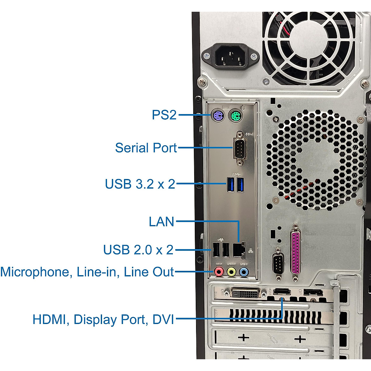 ASUS ExpertCenter Gaming Tower Computer, Intel i7-10700, 32GB RAM, 1TB NVMe SSD, Nvidia Geforce GTX 1650 4GB, HDMI, DisplayPort, 3-Monitor Support, Windows 11 Pro