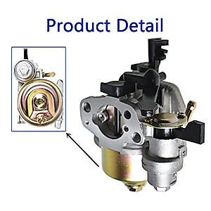 Silscvtt 16100-ZH8-W61 Carburetor Replacement for Honda GX140 GX160 GX168 GX200 5HP 5.5HP 6.5HP Engine 16100-ZH8-W51 16100-ZE1-825 for WT20X Pumps HS522 HS55 HS521 Snow Blower