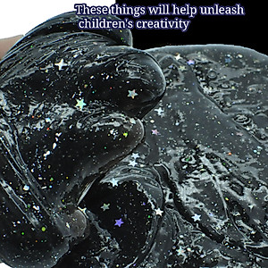 24 Pack Galaxy Star Slime,Party Favor for Kids Girls & Boys,Non Sticky, Stress & Anxiety Relief, Wet, Super Soft Sludge Toy,Birthday Gifts for Kids Girl and Boys