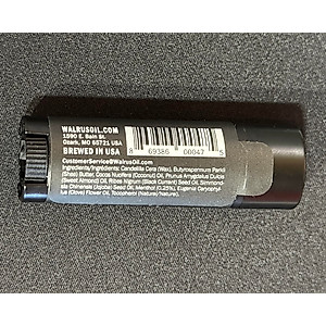 WALRUS OIL - Logger's Lip Balm, 2-Pack, 100% Vegan, Made with Candelilla Wax, Almond Oil, Coconut Oil, Jojoba Oil, and Natural Ingredients.