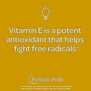 Puritans Pride Vitamin E-400 iu Naturally Sourced-100 Count (540)