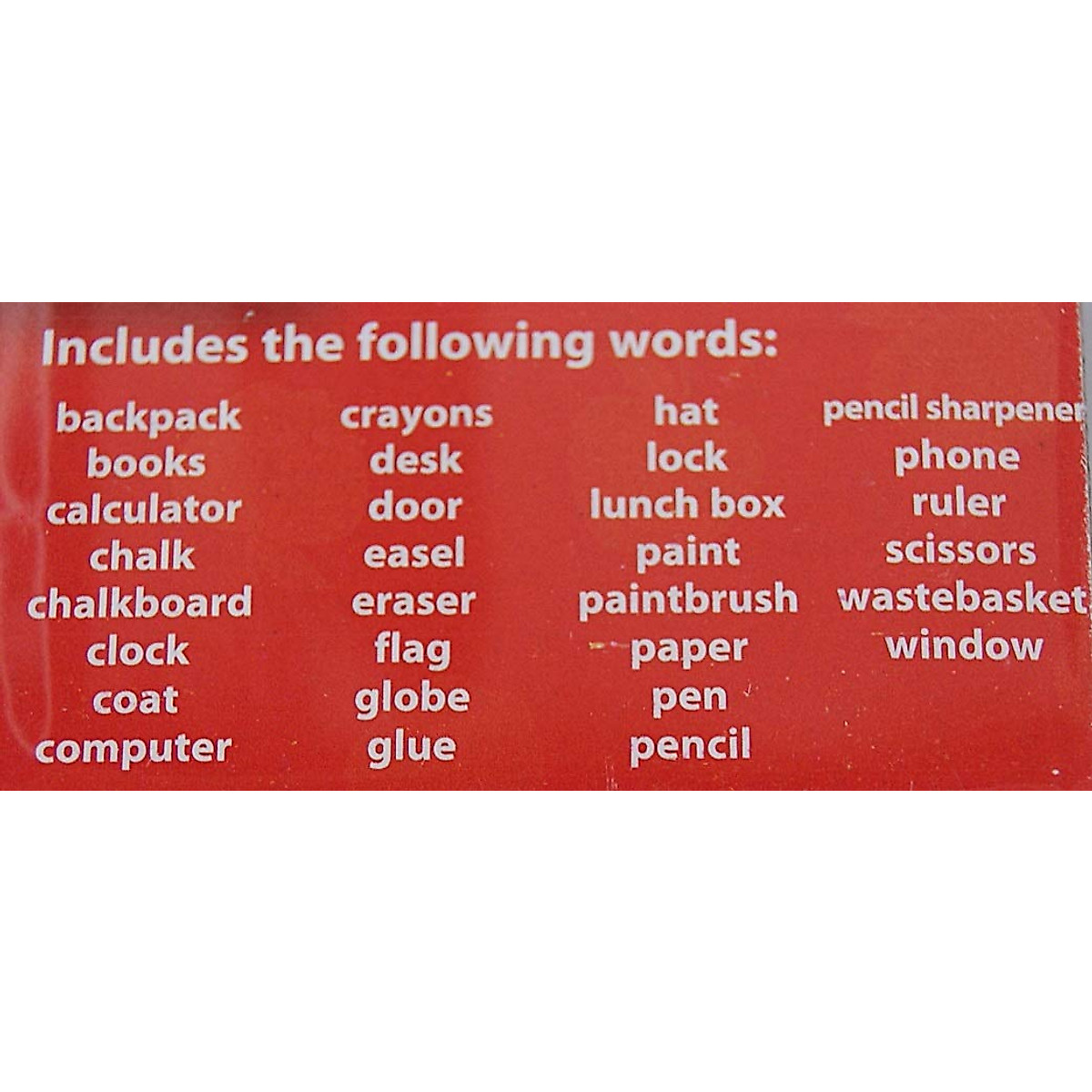 Teaching Tree Sight Reading Aid - Classroom Object Labels - 30 Count
