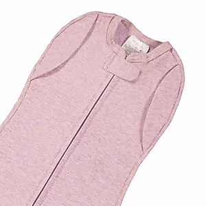 Woombie Convertible Baby Swaddling Blanket I Swaddle Converts to Arms-Free Wearable Blanket for Babies Up to 6 Months, Pink Posey 14-19 lbs