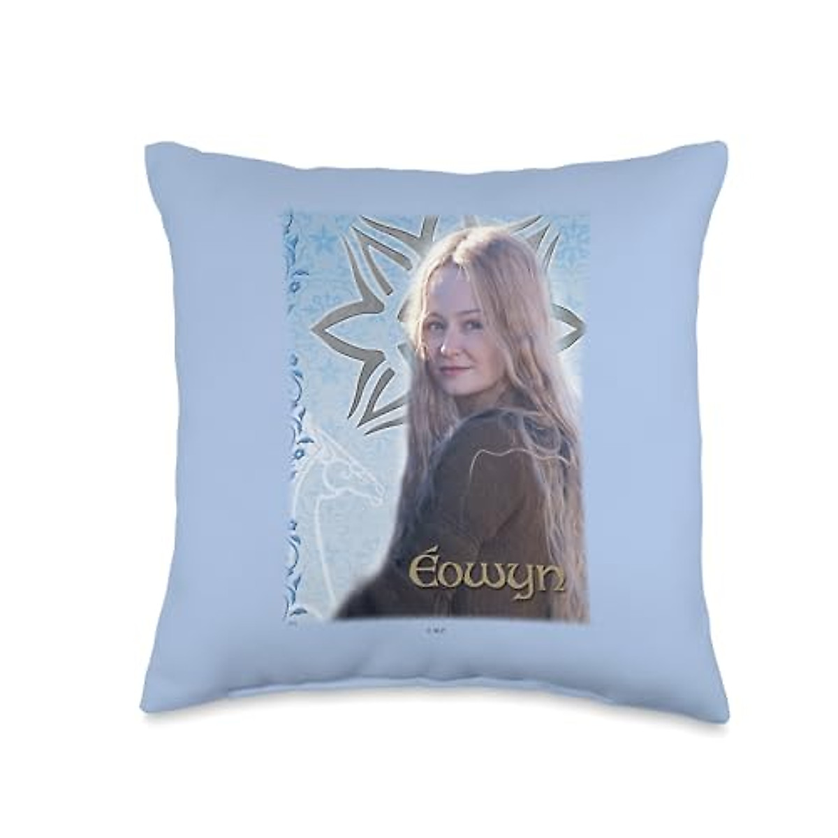 New Line Cinema The Lord of The Rings Eowyn of Rohan Throw Pillow, 16x16, Multicolor