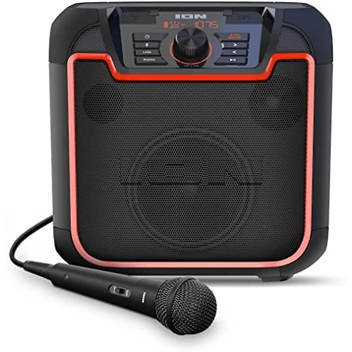 Ion Sport MK3 - High-Power All-Weather Rechargeable Bluetooth and NFC Enabled Speaker (Renewed)