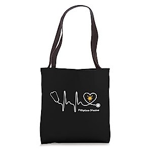Stethoscope Filipino Nurse Tote Bag