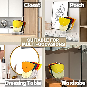 ACTBIO Hat Stand for Baseball Caps, 2 Pcs No Install Acrylic Hat Organizer for 14 Baseball Caps, Hat Holder Hat Storage Hat Display Baseball Cap Rack for Bedroom, Closet, Dresser, Office (Clear)