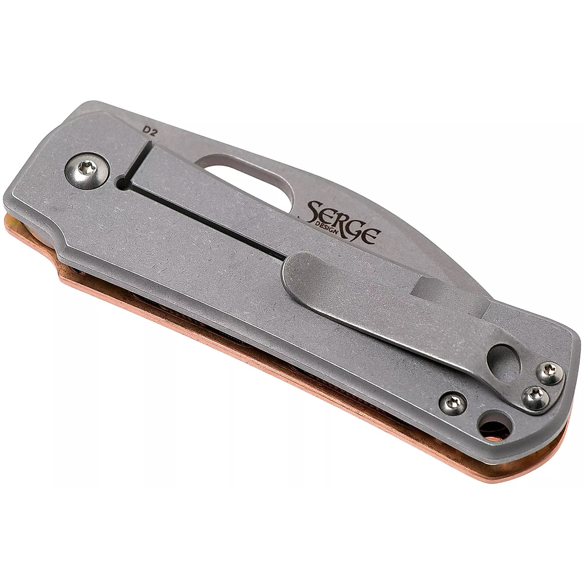 BÖKER PLUS Gust Copper Folding Knife, Designed by Serge Panchenko