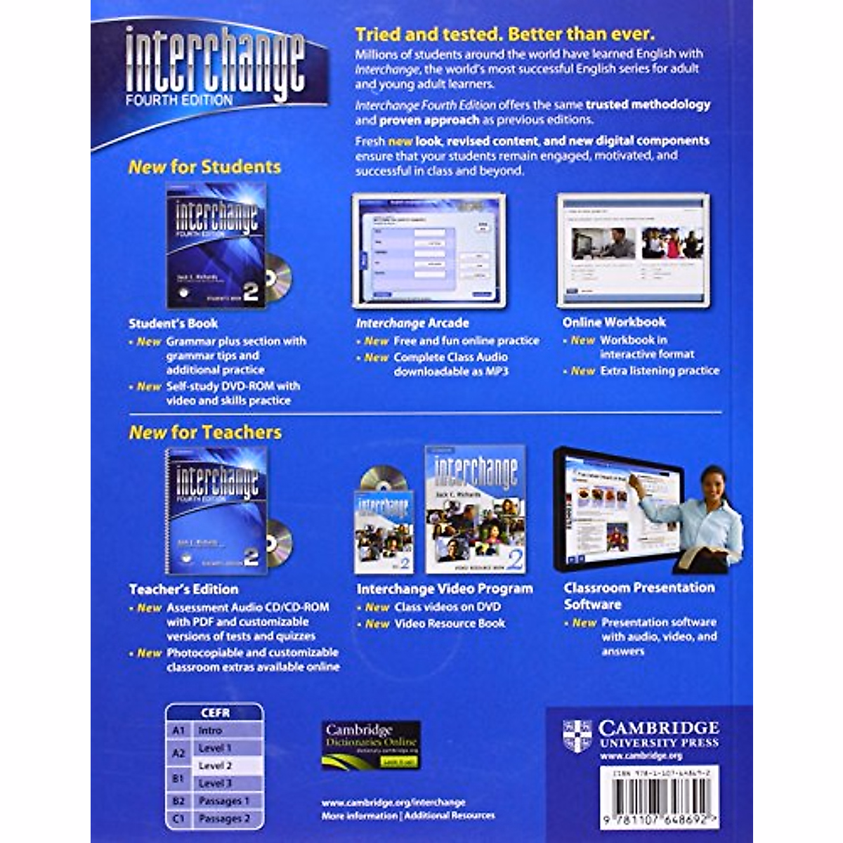 Interchange Level 2 Student's Book with Self-study DVD-ROM (Interchange Fourth Edition)