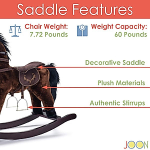 Joon Rocking Horse Pony, Dark Brown