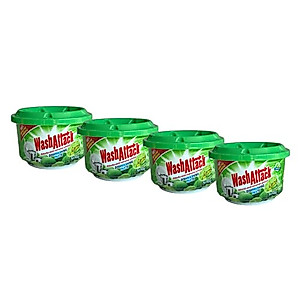 WashAttack Dishwashing Paste Soap 24 Pack (24 x 400g each) Lime - Attacks and Removes Grease