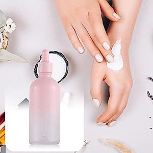 6PCS Glass Dropper Bottle,MoreChioce 10ml Empty Glass Bottle with Dropper Refillable Glass Bottle Container for Skin Care Liquid,Makeup Liquid,Cosmetic