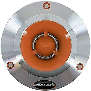 Audiobank AB-TW220 3.75 inch 600 Watt Car Audio Heavy Duty Compression Super Horn Tweeter/Die cast Aluminum Frame/Frequency Response: 2000 Hz - 20000 Hz