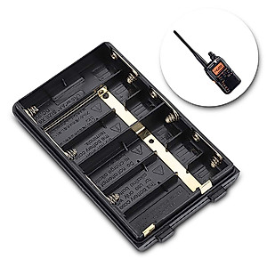 FBA 25A Radio Battery Shell Case Compatible with FNB V57, FNB 64, FNB 83, FNB V88, FNB 94 Battery, for Yaesu VX 400 / HX370 / VXA 300 / VX 160, for HX270 / HX370s / HX500s