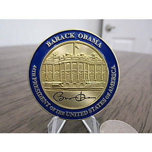 Set of 2 Barack Obama 44th President of The United States Challenge Coins