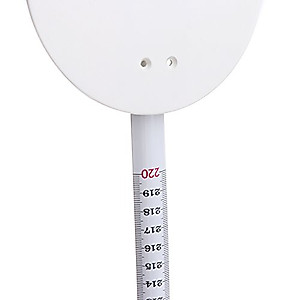 AISme 220cm Stadiometer Wall Mounted Height Meter Growth Ruler with Wall Plate