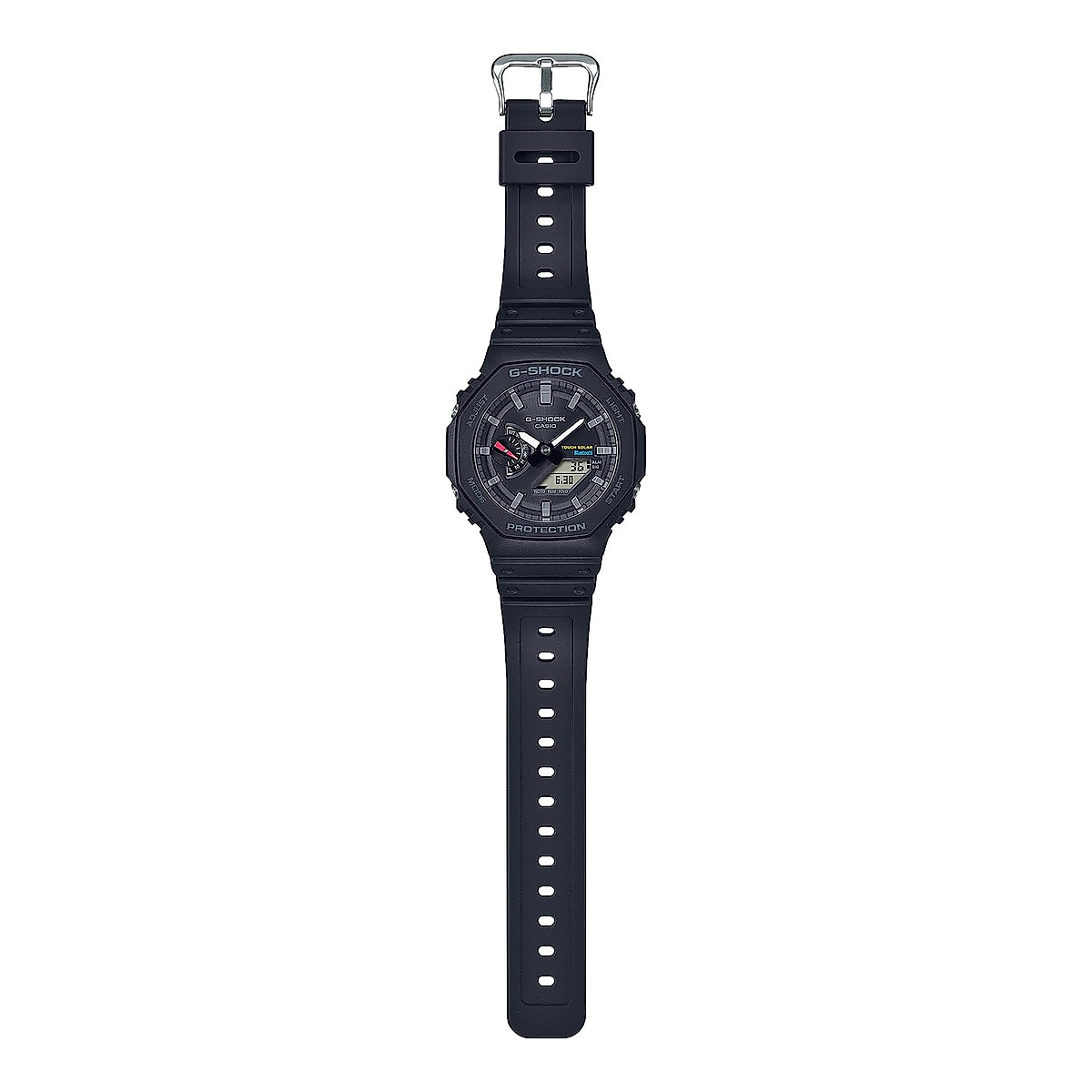 G-Shock Casio Analog-Digital Tough Solar Connected Black Watch | GAB2100-1A