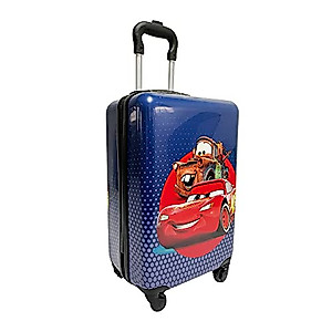 Fast Forward Kids licensed Hard-side Spinner Luggage (Pixar Cars)