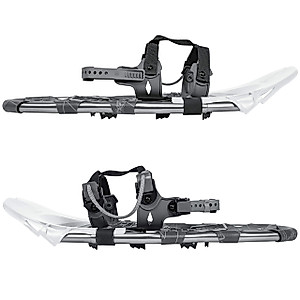 Wildhorn Delano Lightweight Snow Shoes for Mens- Snowshoes for Women and Youth, Fully Adjustable Bindings, 22/28 Premium Aluminum Frame, Snowshoes with Steel Grip Crampons