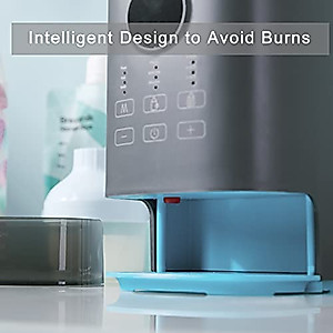 MOMYEASY Bottle Warmer, 3 Min Fast Baby Bottle Warmer with Accurate Display Timer, Baby Breastmilk Formula Milk Warmer, Temperature Control 48H Keep Warm and Auto Shutoff