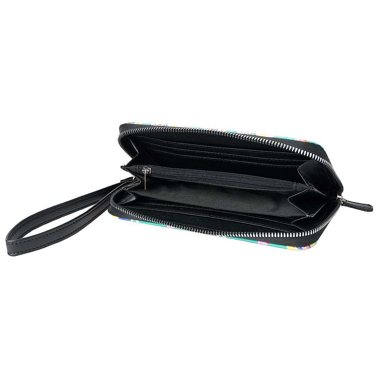 Hello Kitty Wallet Wristlet Zip Clutch Faux Leather Pochacco Kuromi Cinnamoroll