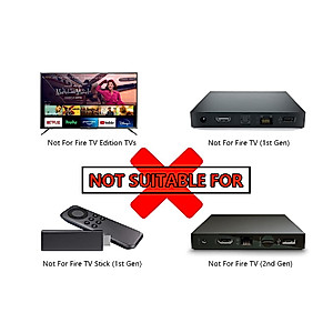 New 2nd Gen PE59CV Voice Remote Replacement fit for 2nd Gen TV Stick,3rd Gen Fire TV Pendant Design,Fire Tv Stick Lite,1st & 2nd gen Fire TV Cube,2020 Release TV Stick 4K