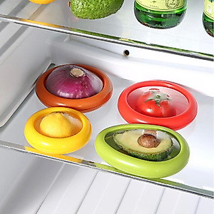 AJIEYMXP Preservation Box Set(100 PCS) r Lemon Onion Apple Avocado,etc