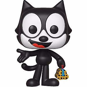 Felix The Cat (Funko Shop Exclusuive): Felix The Cat x Funko POP! Animation Vinyl Figure & 1 POP! Compatible PET Plastic Graphical Protector Bundle [#525 / 36205 - B]