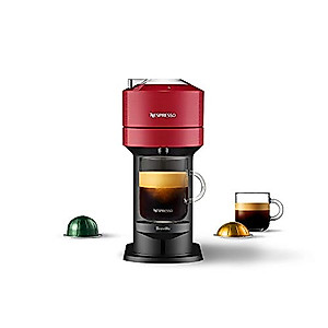 Nespresso Vertuo Next Coffee and Espresso Machine by Breville, 1.1 liters, Cherry